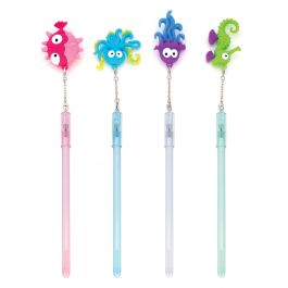 BALL PEN WITH TOPPER- OCEAN