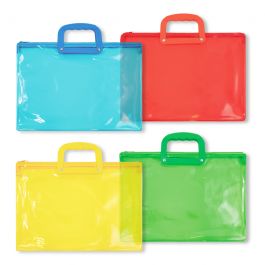 PVC CARRYING CASE WITH HANDLE- A4+